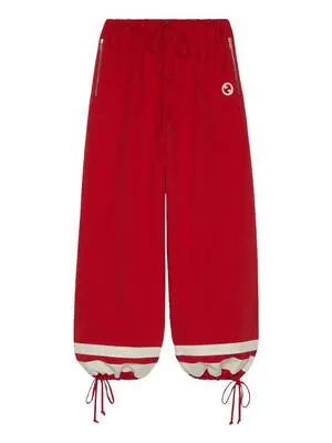Gucci Interlocking G Logo Track Pants - Red