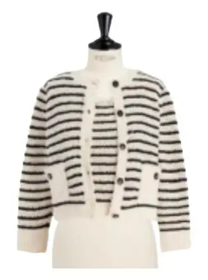 Dior Marinière Twinset - White