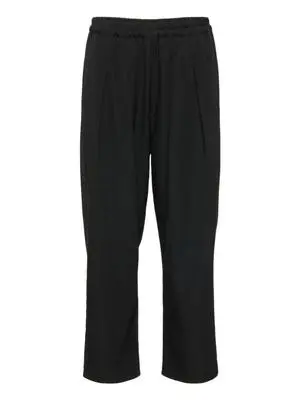 MAISON MARGIELA Virgin Wool Trousers - Black