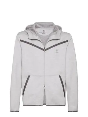 Brunello Cucinelli Zip-up Sweatshirt - Grey
