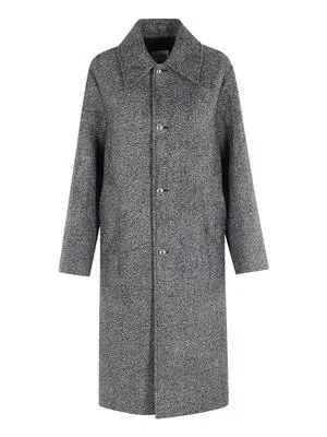 SEMICOUTURE Semicouture Long Coat With Belt
