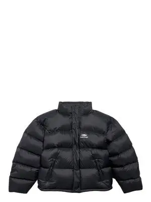 Balenciaga 3b Sports Icon Puffer Jacket - Black