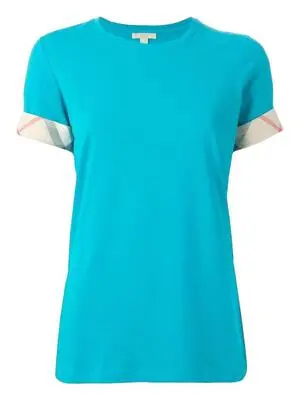 Burberry Short Sleeve T-shirt - Blue