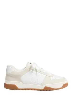 Valentino Garavani Vlogo Signature Lace-up Sneakers - White