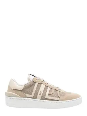 LANVIN Clay Mesh Lace-up Sneakers - White
