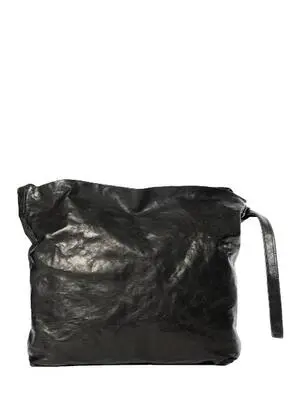 ANN DEMEULEMEESTER Tosh Large Soft Shoulder Bag - Black