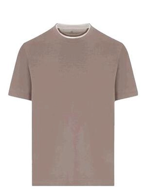Brunello Cucinelli Layered-effect Crewneck T-shirt - No
