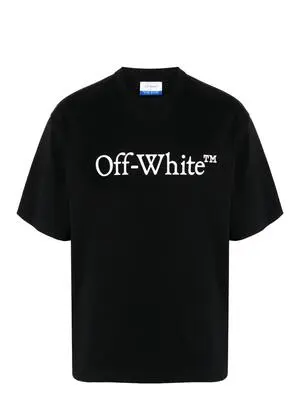 Off-White Logo Print T-shirt - Black