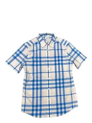 Burberry Short-sleeved Shirt - Blue