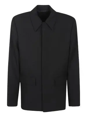 RIER Button Jacket - Black
