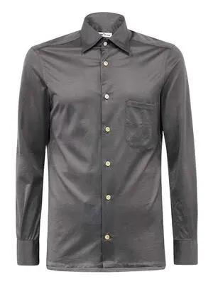 Kiton Long-sleeved Shirt - Black