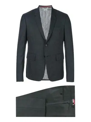 Thom Browne Slim-cut Single-breasted Suit - Grey