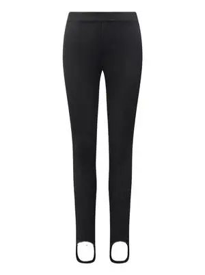 Moncler Stretch Twill Stirrup Trousers - Black