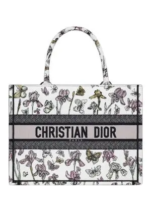 Dior Medium Book Tote - Gray