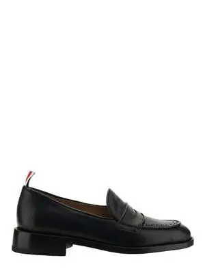 Thom Browne Penny Loafers - Black