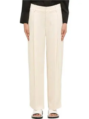 Vince Logo Casual Pants - White