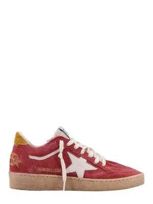 GOLDEN GOOSE Golden Goose Deluxe Brand Ball Star Lace-Up Sneakers Multicolor