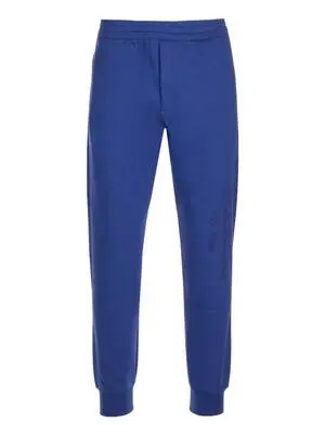 Alexander McQueen Logo-print Track Pants - Blue