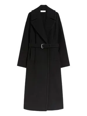 SPORTMAX Sportmax Zebra Belted Long Coat