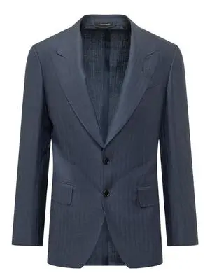 TOM FORD Single-breasted Blazer - Black