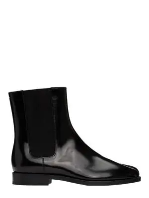 MAISON MARGIELA Tabi Toe Ankle Boots - Black