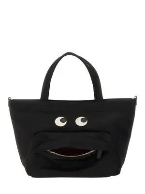 ANYA HINDMARCH Mini Eyes Tote Bag - Black