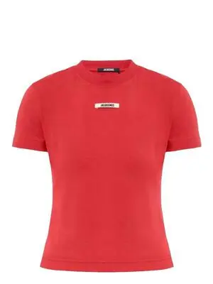 Jacquemus The Gros Grain T-shirt - Red