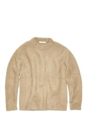 Acne Studios Crewneck Knitted Sweater - Dark Beige