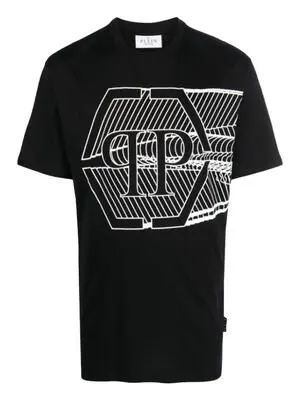 Philipp Plein Round-necked T-shirt - Black