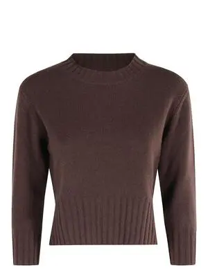 LOULOU STUDIO Crew Neck" Sweater - Brown