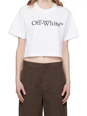 Off-White Crewneck T-shirt - White/black