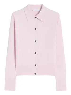 Max Mara Medeola Knitted Cardigan - Pink