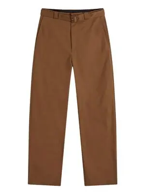 Dries Van Noten Belt-loop Casual Pants - Brown