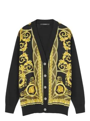 Versace La Coupe Des Dieux Cardigan - Black