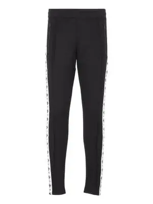Moschino Printed Track Pants - Black
