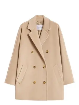 MAX MARA Max Mara Double-Breasted Long-Sleeve Coat