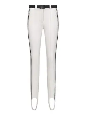 Dior Alps Fitted Ski Pants With Logo Detail - White