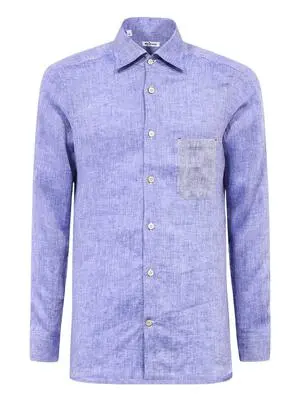 Kiton Long-sleeved Shirt - Blue