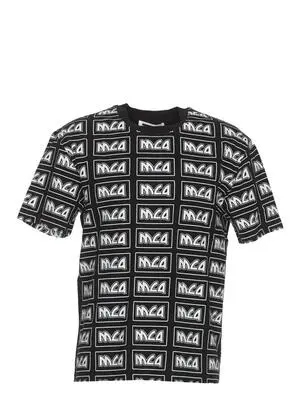 Alexander McQueen Full Of Short-sleeved T-shirts - Black