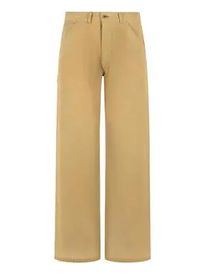 MAISON MARGIELA Straight Leg Jeans - Beige