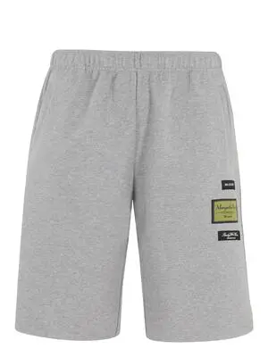 MAISON MARGIELA Patch Drawstring Shorts - Gray