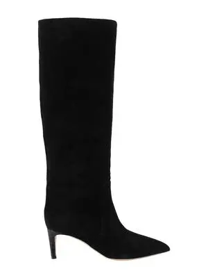 Paris Texas Stiletto Heeled Boots - Black