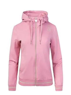 EA7 EA7 Emporio Armani Logo Pattern Zip-Up Hoodie