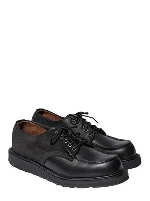 Red Wing Round Toe Business Dress Shoes - Black