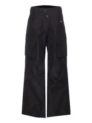 Moncler Button Detailed Padded Ski Pants - Black
