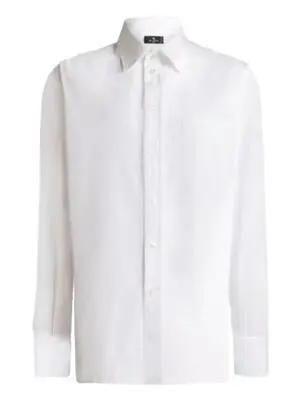 Etro Printed Long-sleeve Shirt - White