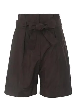 MAX MARA Max Mara High-Waisted Self-Lacing Shorts