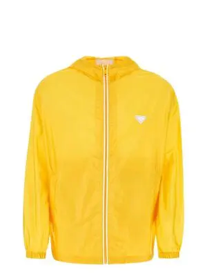 Prada Zip-front Hooded Jacket - No