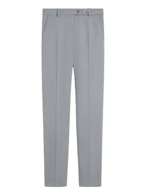 Sportmax Button-detail Tailored Trousers - Medium Gray