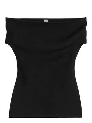 TOTÊME Totême Off-Shoulder Knit Top
